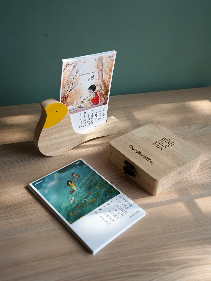 Art Calendar 2024[ Full Edition] | Unposted Letters | Limited Edition ...