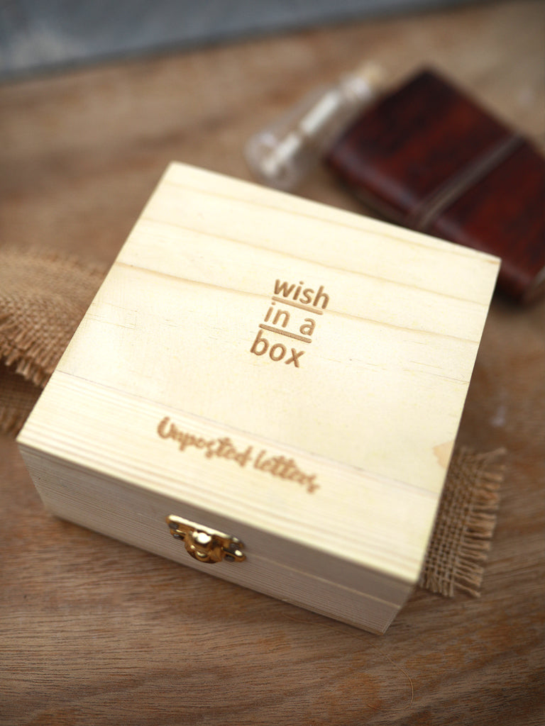 Wish in a box | Limited Edition | Unposted Letters | Art of Wishing